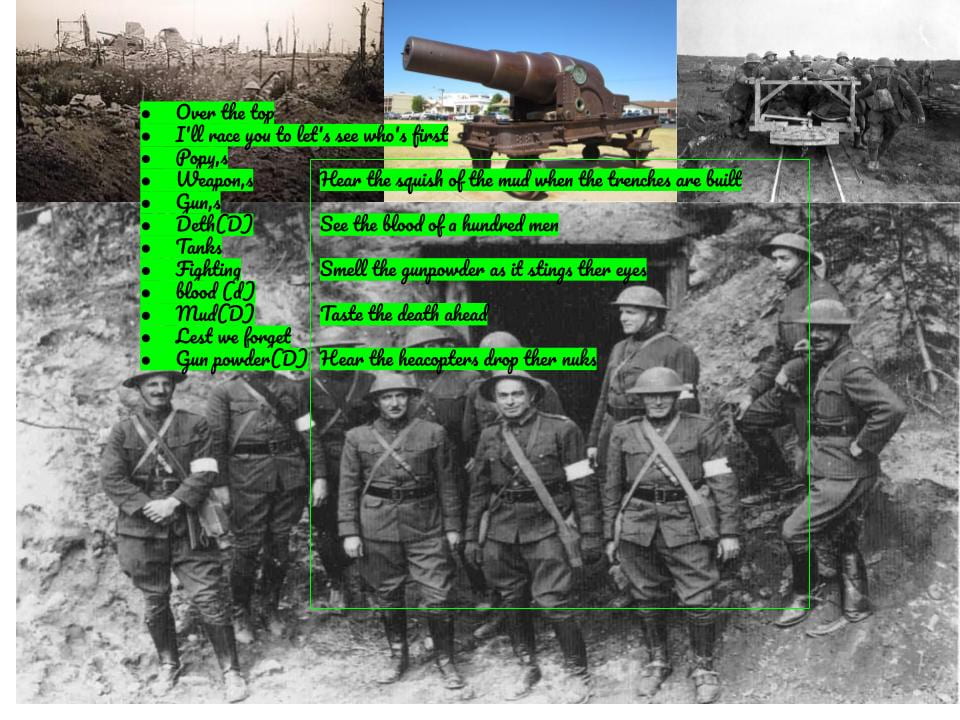 ANZAC POEM – Julian @ Karoro School